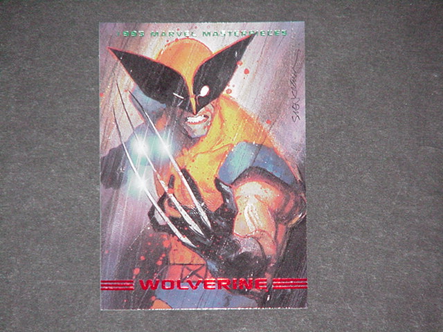 Wolverine from Bill Sienkiewicz : comicbooks