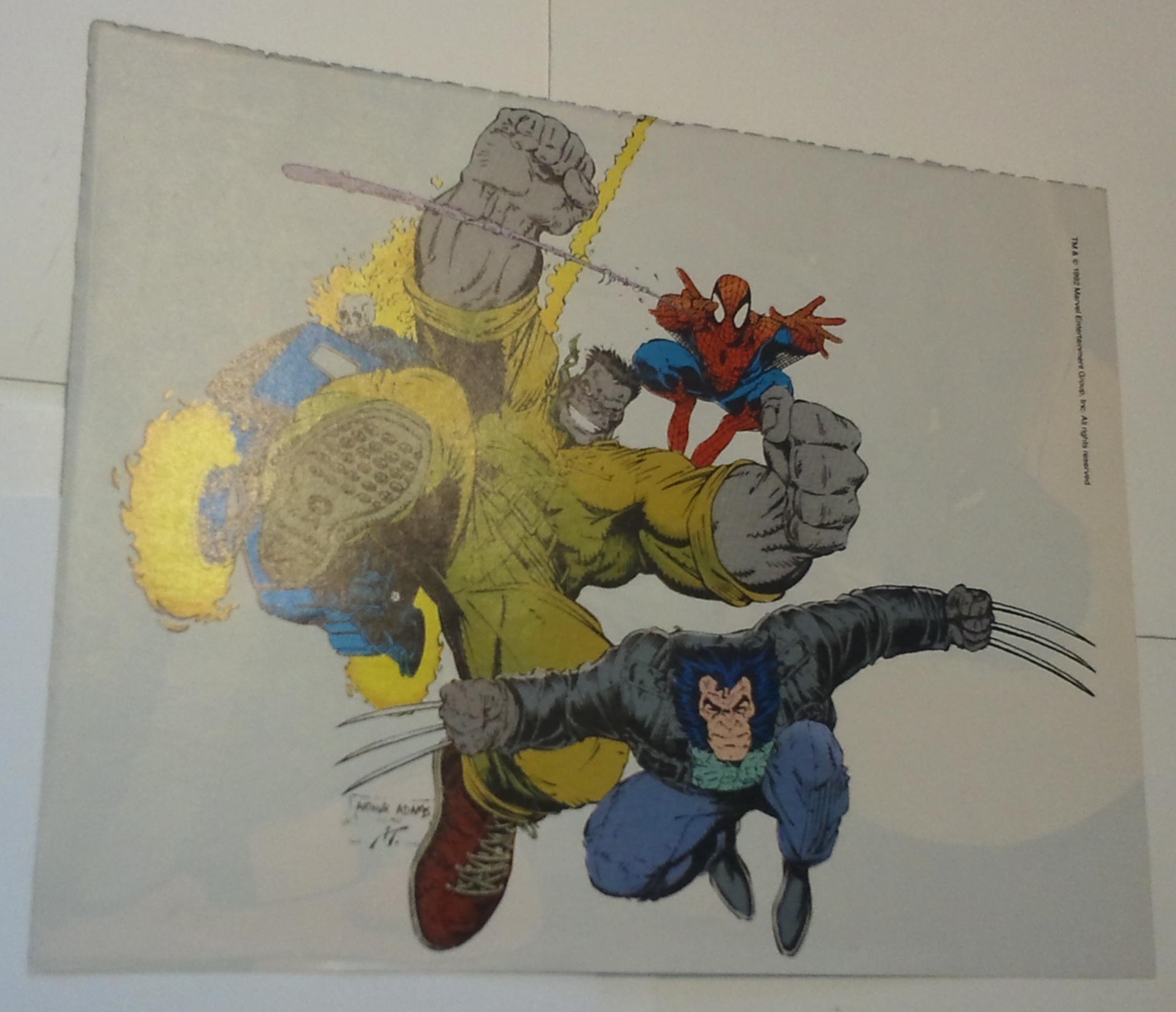 Hulk Spider-Man Wolverine Ghost Rider Pin-up Arthur Adams | eBay