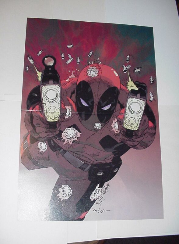 Deadpool Poster #30 Attacks by Jason Pearson - Bidrevolution