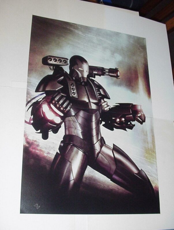 Iron Man Poster #61 War Machine by Adi Granov - Bidrevolution