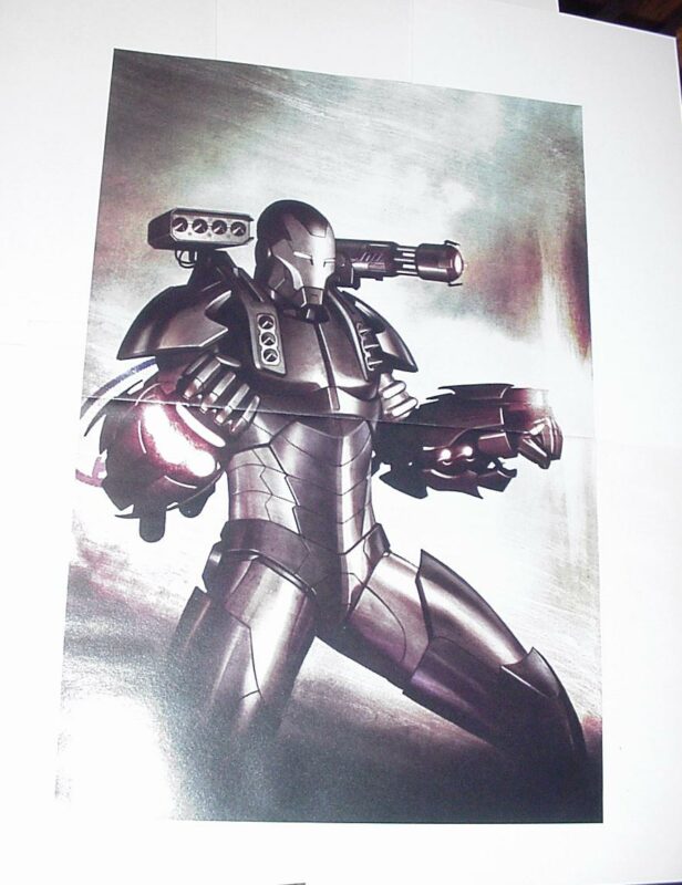 Iron Man Poster #61 War Machine by Adi Granov - Bidrevolution