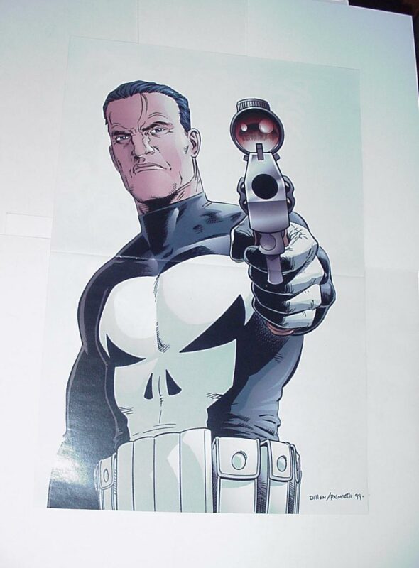 Punisher Poster #15 In His Sights by Steve Dillon - Bidrevolution