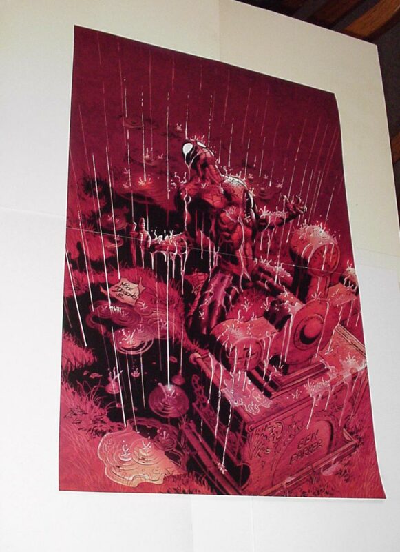 Spider-Man Poster #102 Uncle Ben's Grave Mike Deodato Jr - Bidrevolution