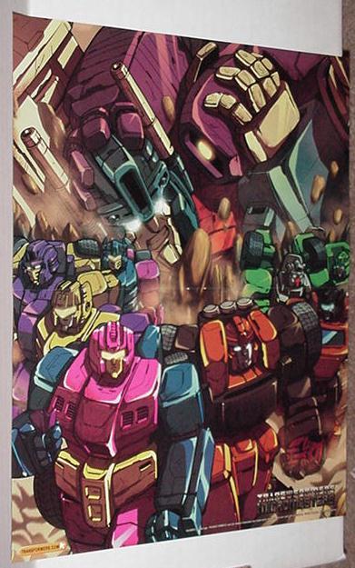 Transformers Poster #10 Optimus Prime vs Shockwave Alex Milne Hot Rod ...