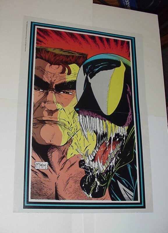 Venom Poster # 4 Eddie Brock by Todd McFarlane Spawn - Bidrevolution