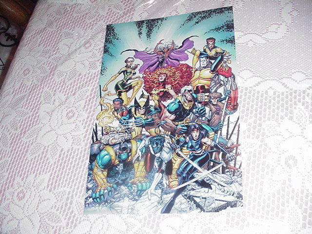 X-Men Poster #55 by Arthur Adams Jean Grey Rogue Gambit Psylocke ...