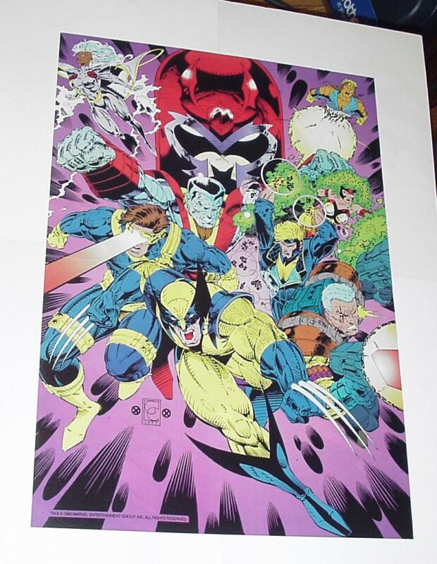 X-Men Poster #86 by Greg Capullo Storm Cannonball Magneto Colossus ...