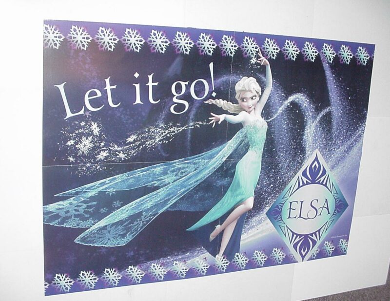 Disney's Frozen Poster # 8 Elsa Let it Go! - Bidrevolution
