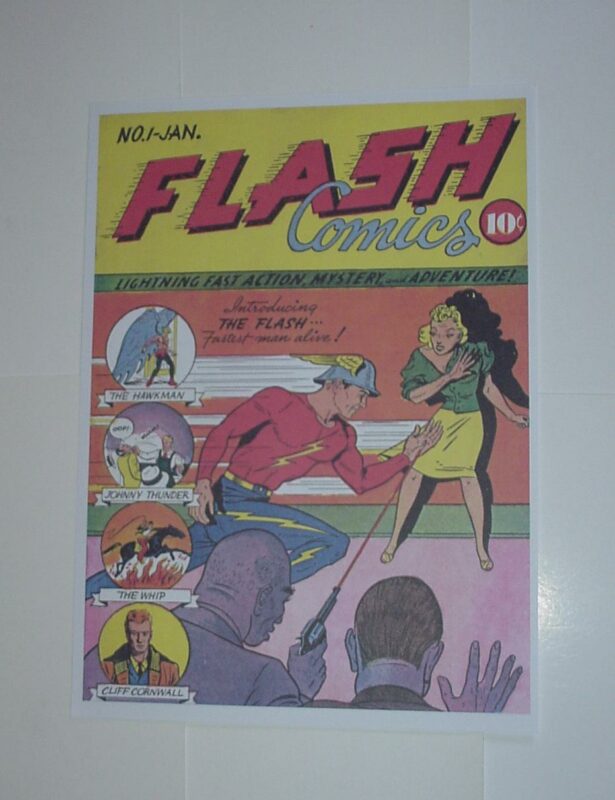 Flash Poster # 3 Flash Comics #1 (1940) by Sheldon Moldoff - Bidrevolution