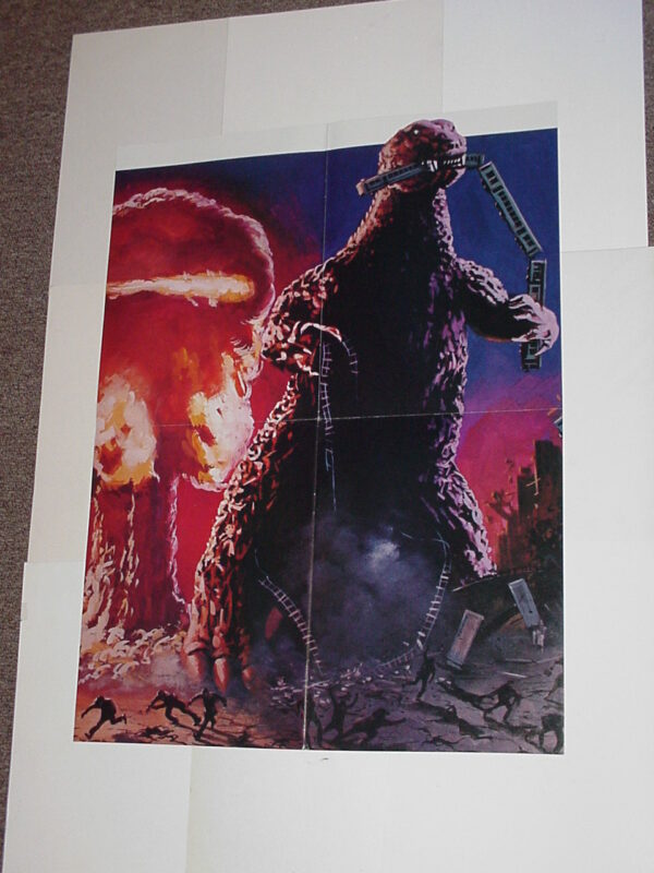 Godzilla Poster # 1 Original Movie Promotional Art! Cozzilla ...