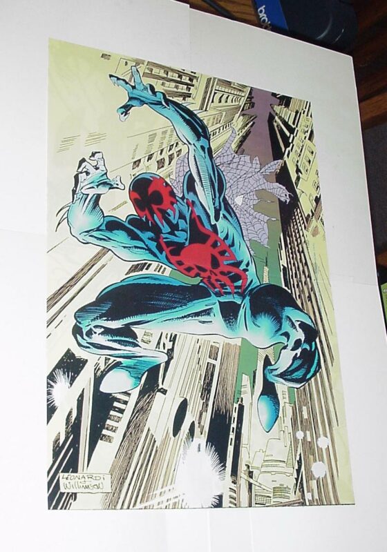 Spider-Man Poster #46 Spidey 2099 by Rick Leonardi - Bidrevolution