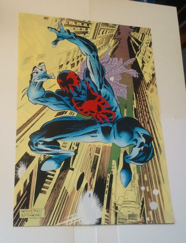 Spider-Man Poster #46 Spidey 2099 by Rick Leonardi - Bidrevolution