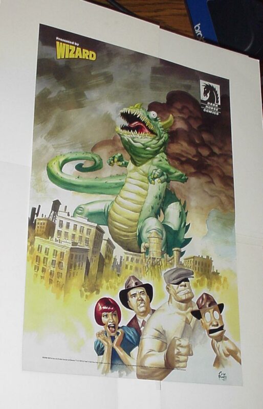 The Goon Poster # 4 Eric Powell Monster! El Lagarto Hombre - Bidrevolution