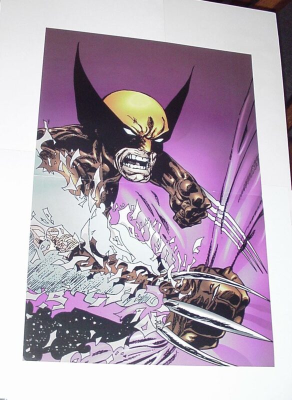 Wolverine Poster #81 Slashes by John Byrne Legendary X-Men Artist ...