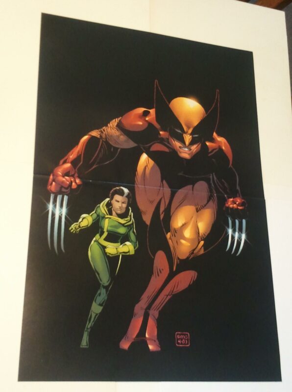 X-Men Poster #103 Wolverine + Rogue Poster Paul Smith - Bidrevolution