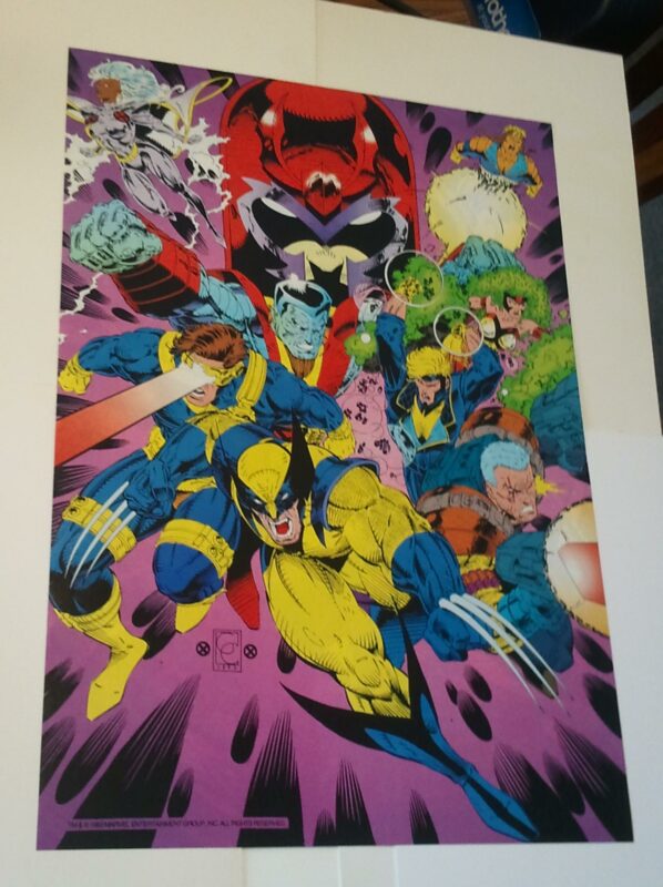 X-Men Poster #86 by Greg Capullo Storm Cannonball Magneto Colossus ...
